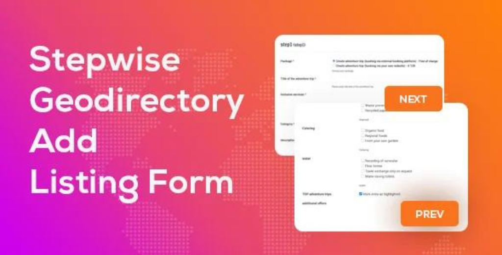 How To Convert The Geodirectory Add Listing Form Into A Multi Step Form Buddydevelopers